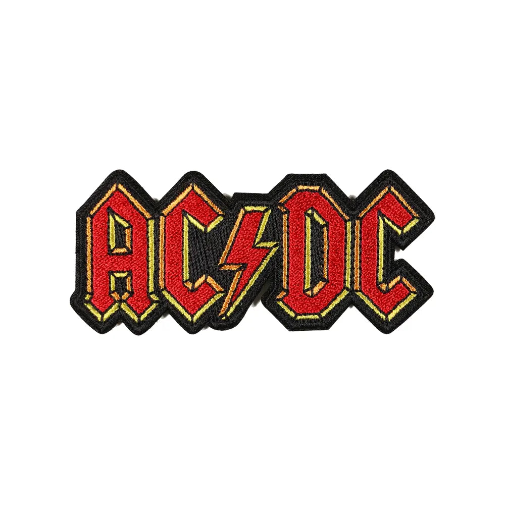 Official AC/DC Patch - Logo (Iron On) | Twisted NZ – Twisted Thread