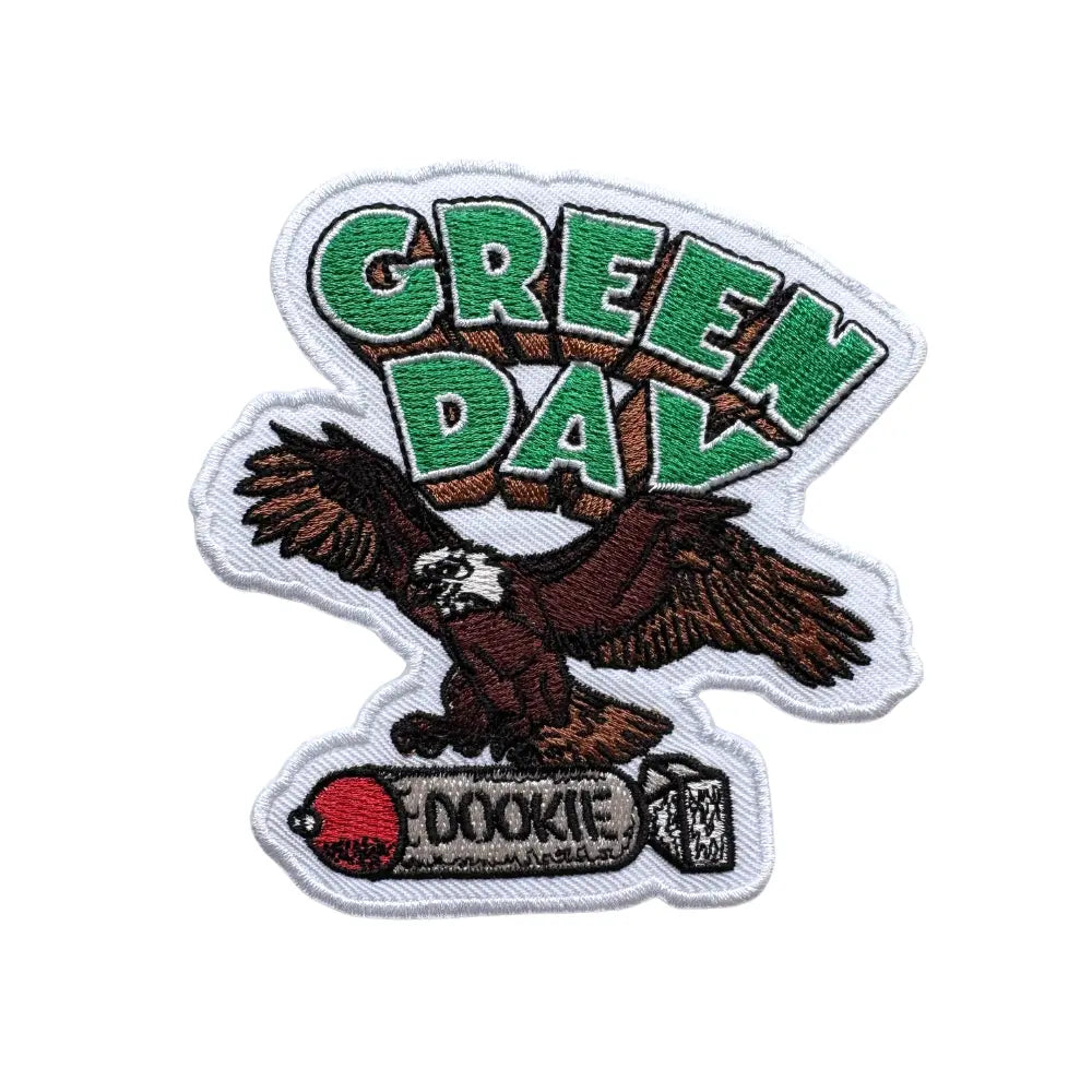 Official Green Day Patch - Dookie (Iron On) | Twisted NZ – Twisted Thread