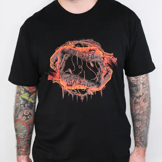 Official Twisted Thread Stitched in Horror Tee | Twisted NZ