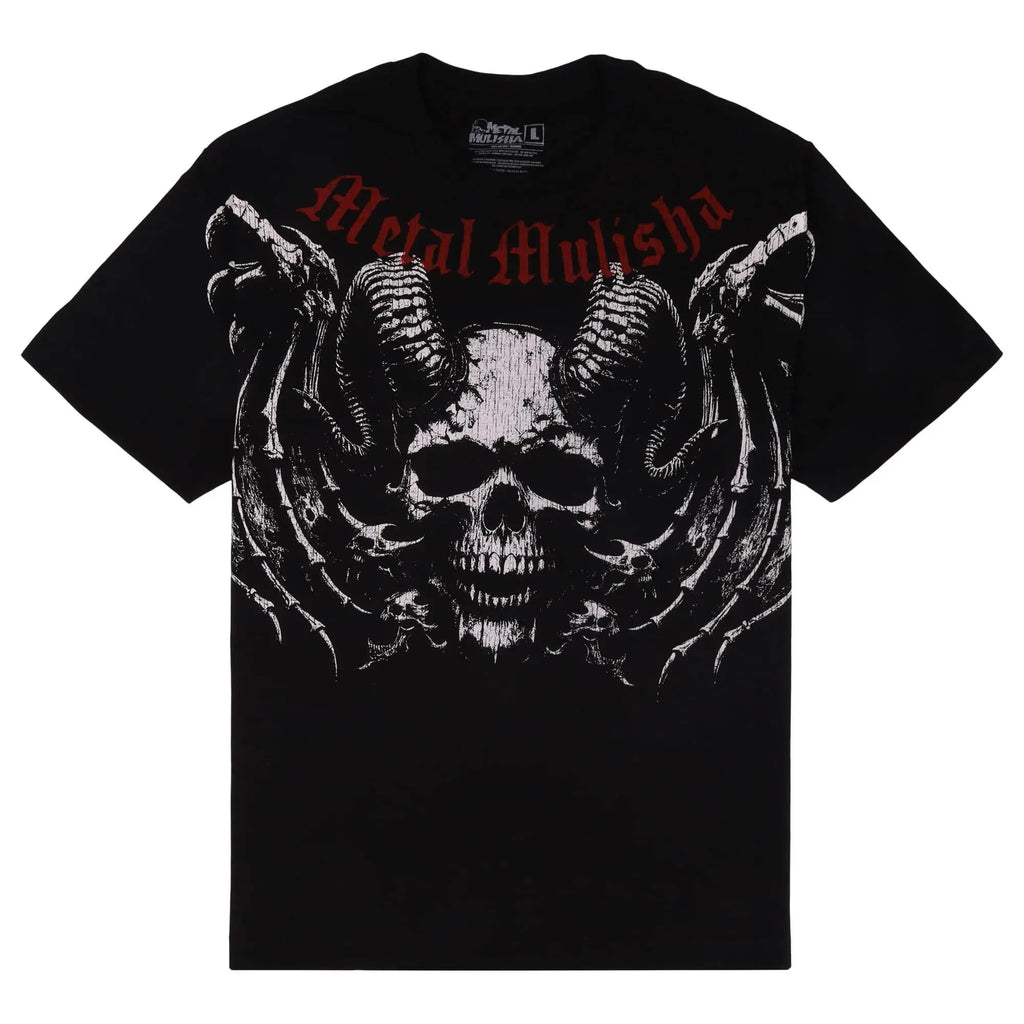 Official Metal Mulisha Darkness - Black T-Shirt | Twisted NZ – Twisted Thread