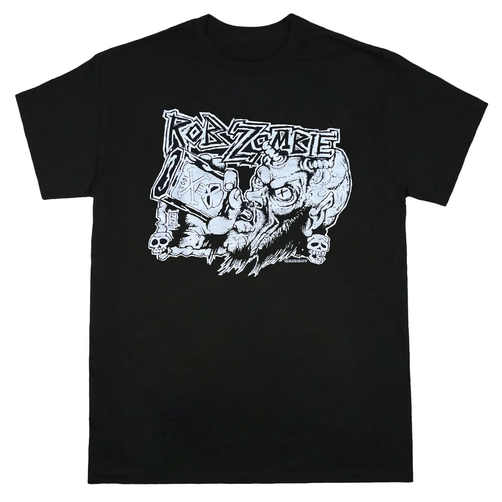 Official Rob Zombie - Bottle - Black T-Shirt | Twisted NZ – Twisted Thread