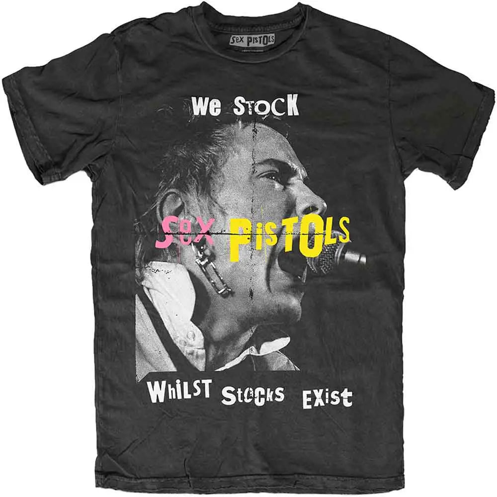 Official Sex Pistols - We Stock - Black T-Shirt | Twisted NZ – Twisted Thread