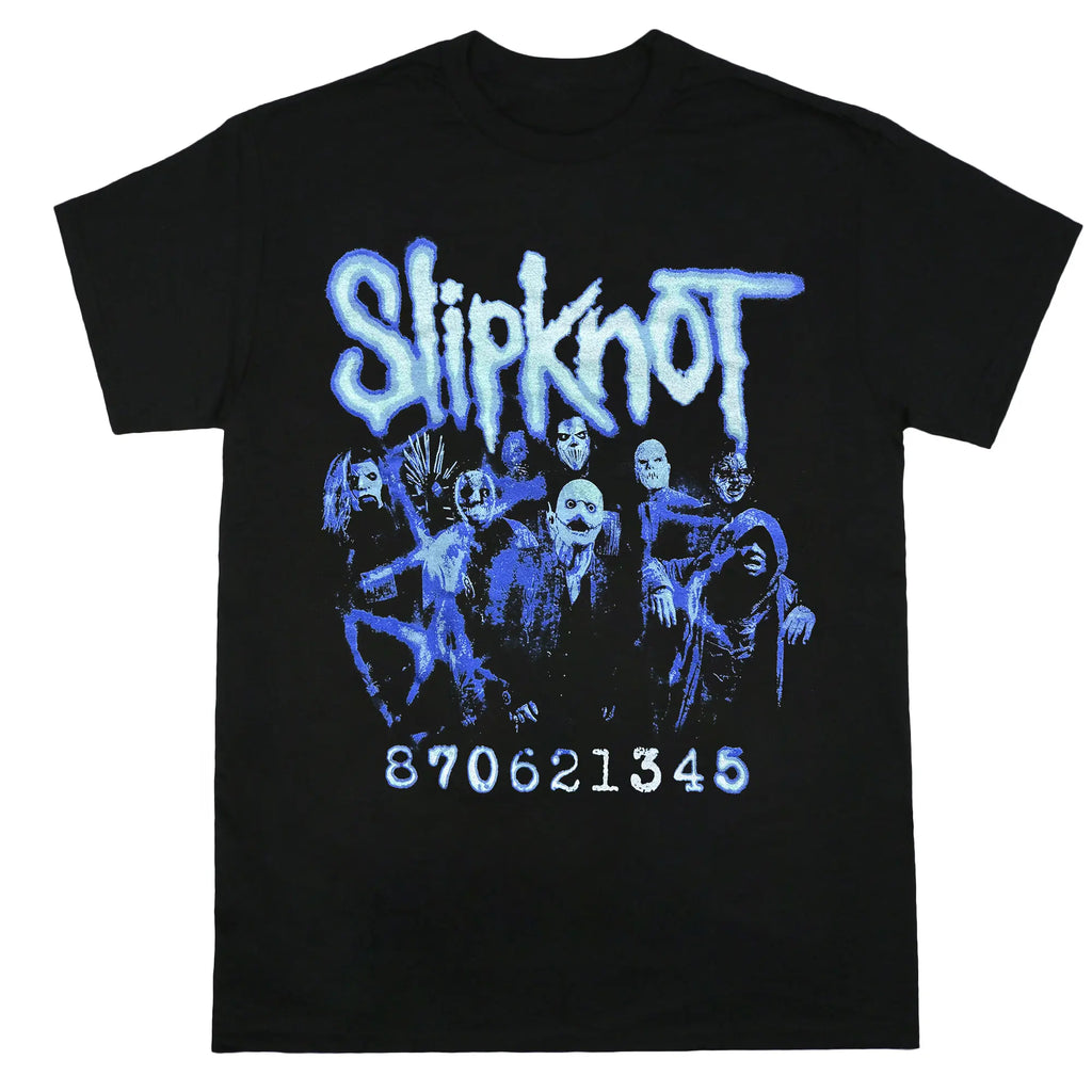 Official Slipknot - Numbers - Black T-Shirt | Twisted NZ – Twisted Thread