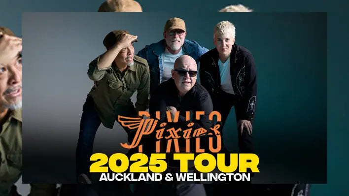 Pixies – 2025 New Zealand Tour – Tickets & Details – Auckland & Wellin ...