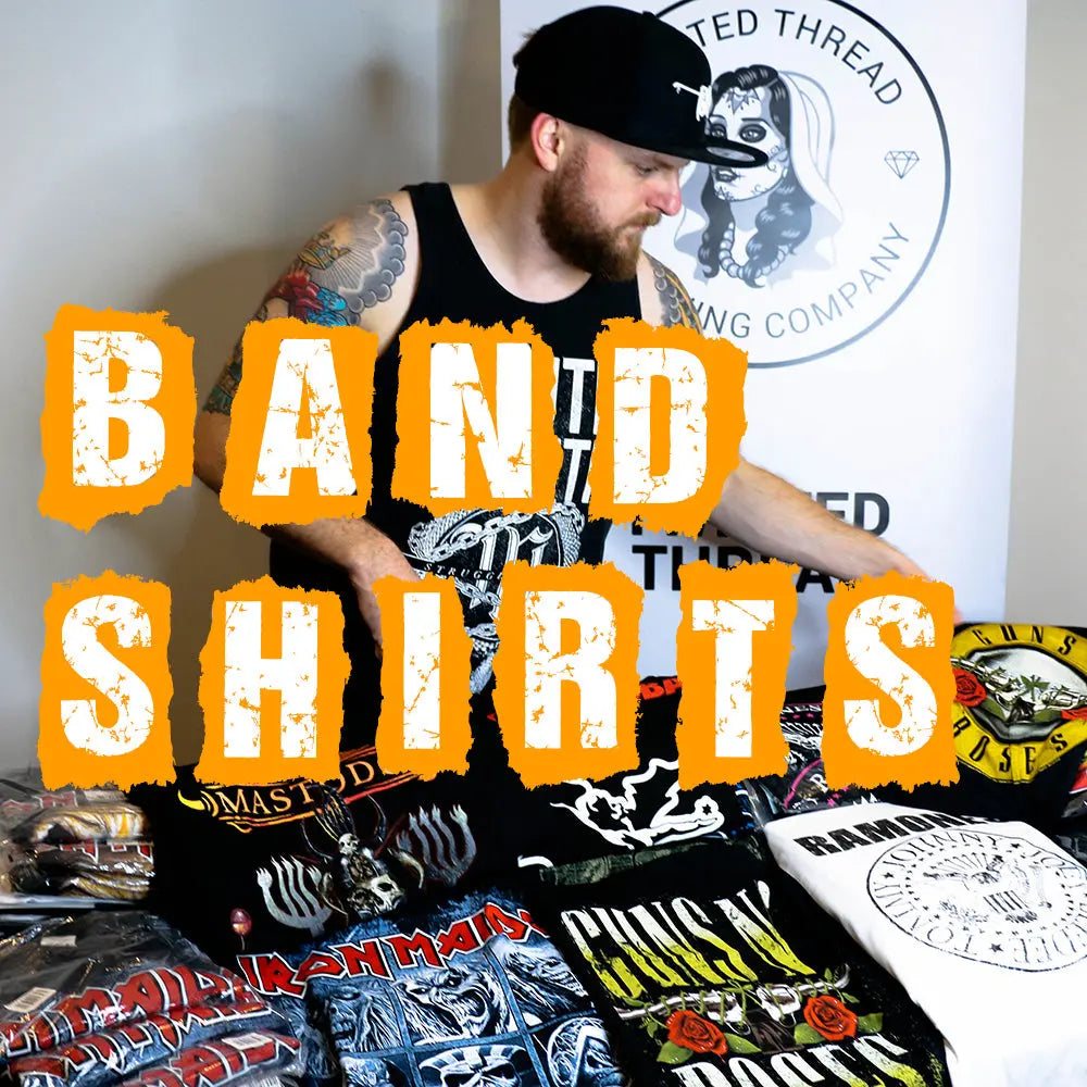 Official Band T-Shirts, Music Tees, Rock & Metal Streetwear – Twisted ...