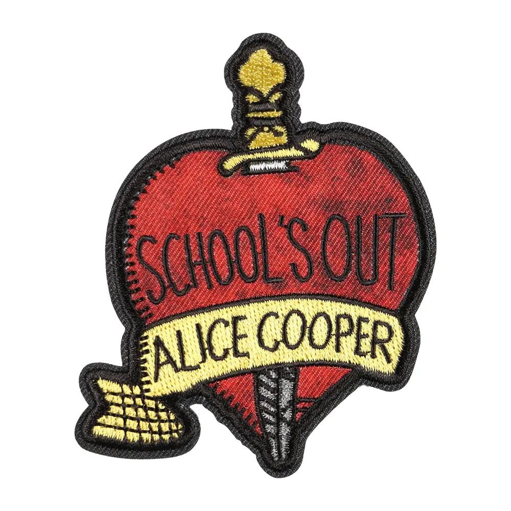 Official Alice Cooper Patch - Schools Out (Iron On) | Twisted NZ ...