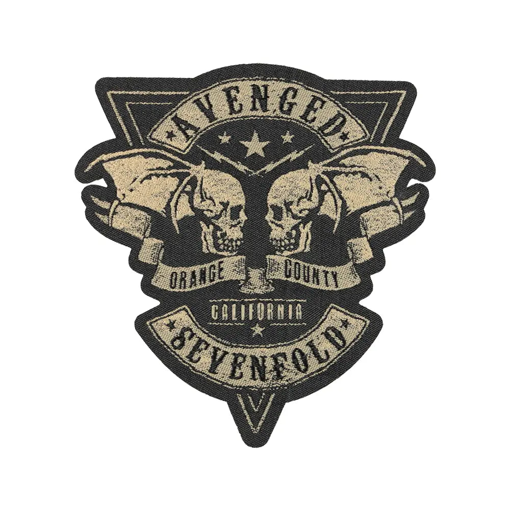 Official Avenged Sevenfold Patch - Orange County Cut Out (Sew On ...