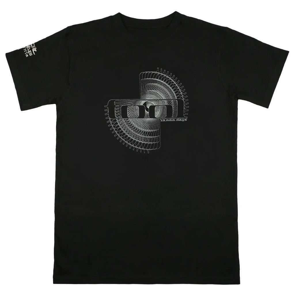 Official TOOL - Spiro 10,000 Days (w/Back) - Black T-Shirt | Twisted ...