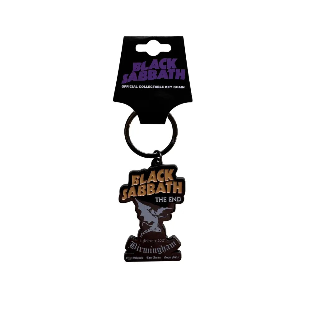 Official Black Sabbath - The End - Keychain | Twisted NZ – Twisted Thread