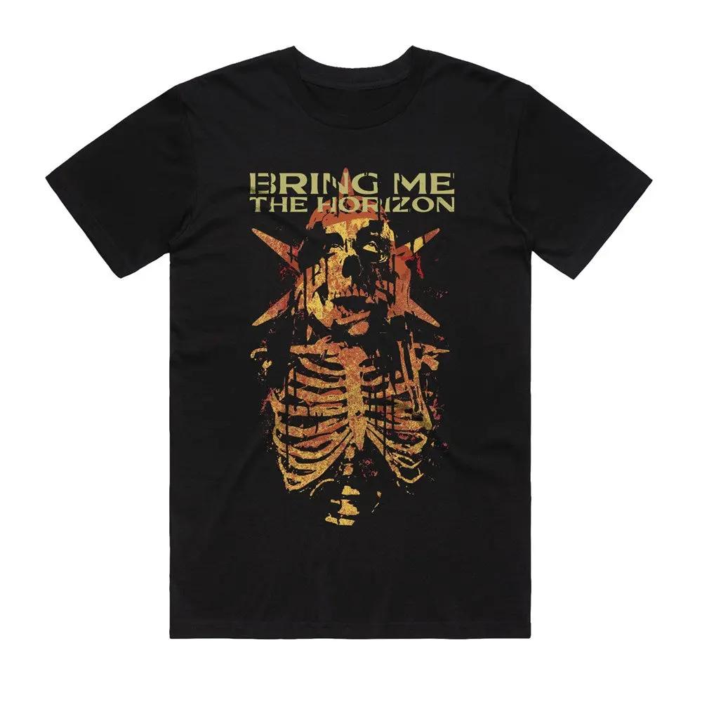 Official Bring Me The Horizon - Skeleton - Black T-shirt | Twisted NZ ...