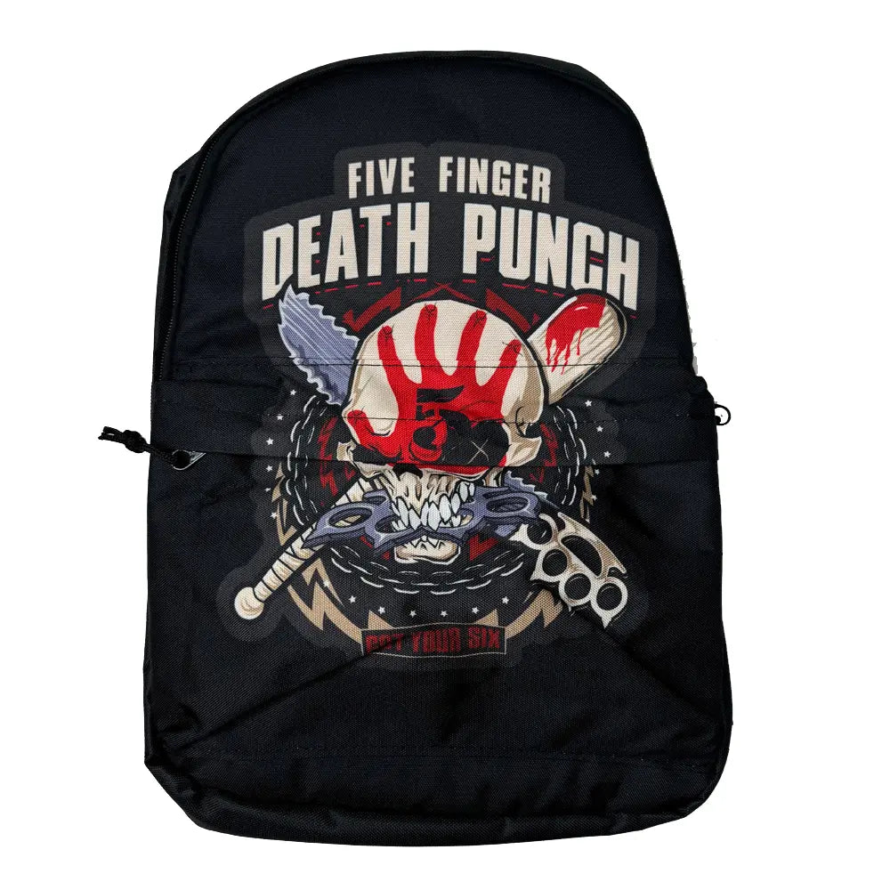 Official Five Finger Death Punch Backpack | Twisted NZ – Twisted Thread