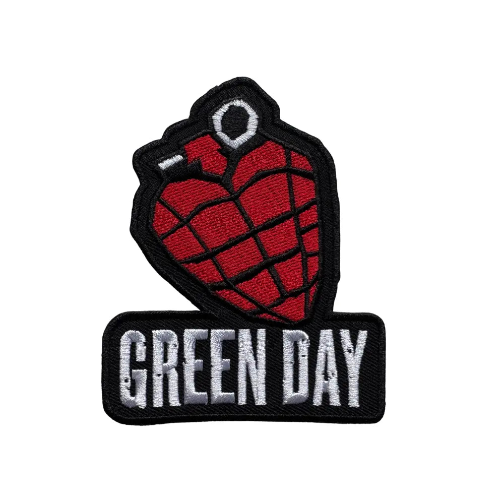 Official Green Day Patch - American Idiot Grenade (Iron On) | Twisted ...