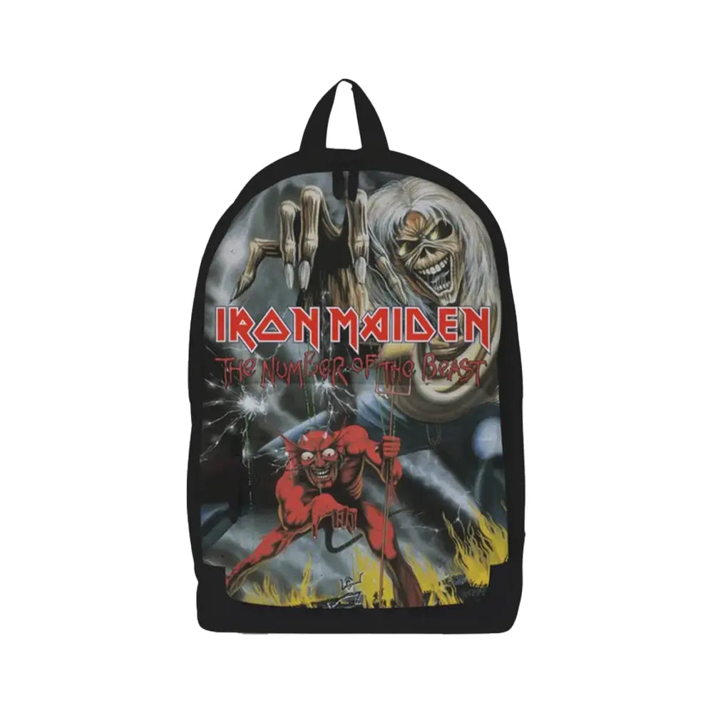 Iron Maiden Backpack - Number of the Beast | Twisted Thread NZ
