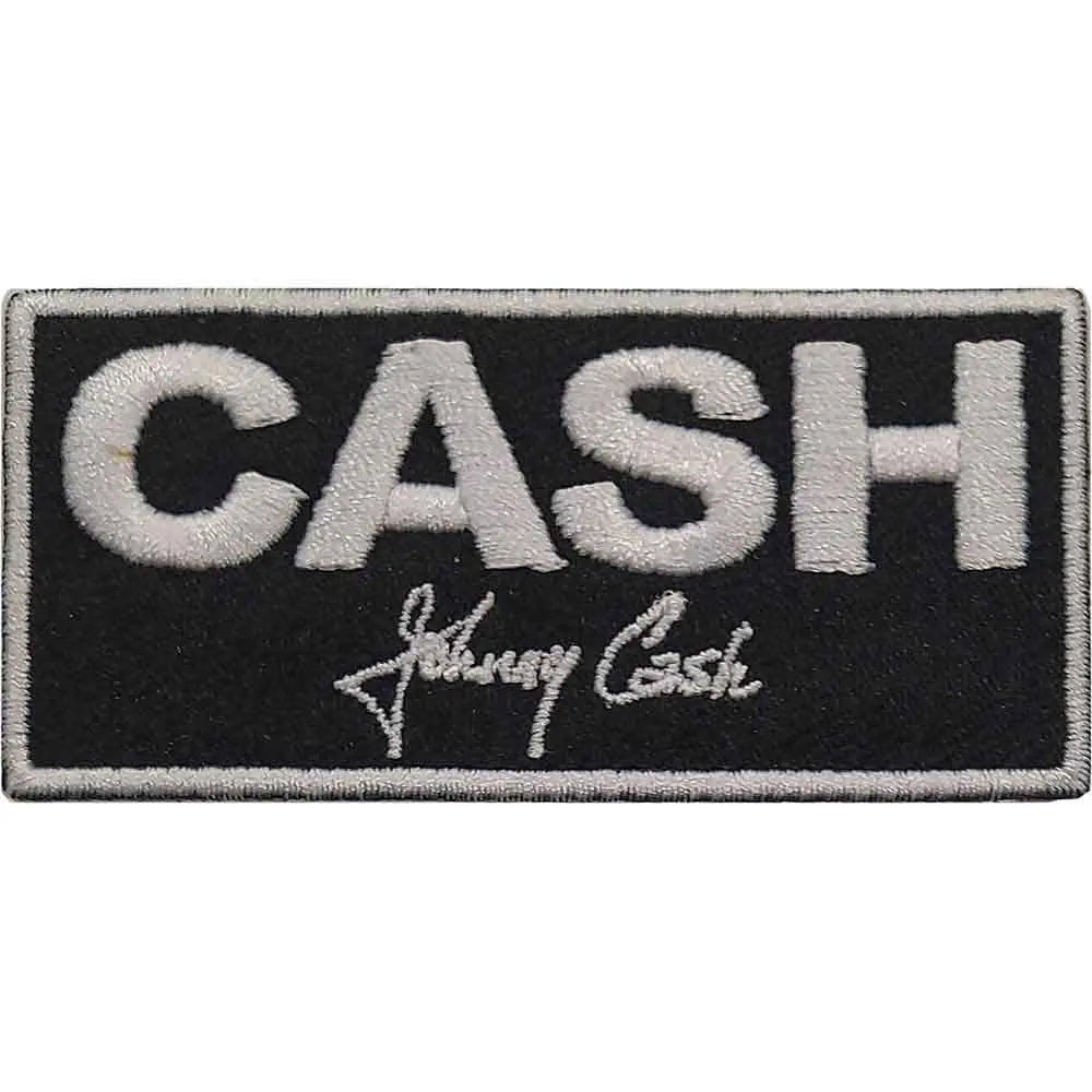 Official Johnny Cash Patch - Block (Iron On) | Twisted NZ – Twisted Thread