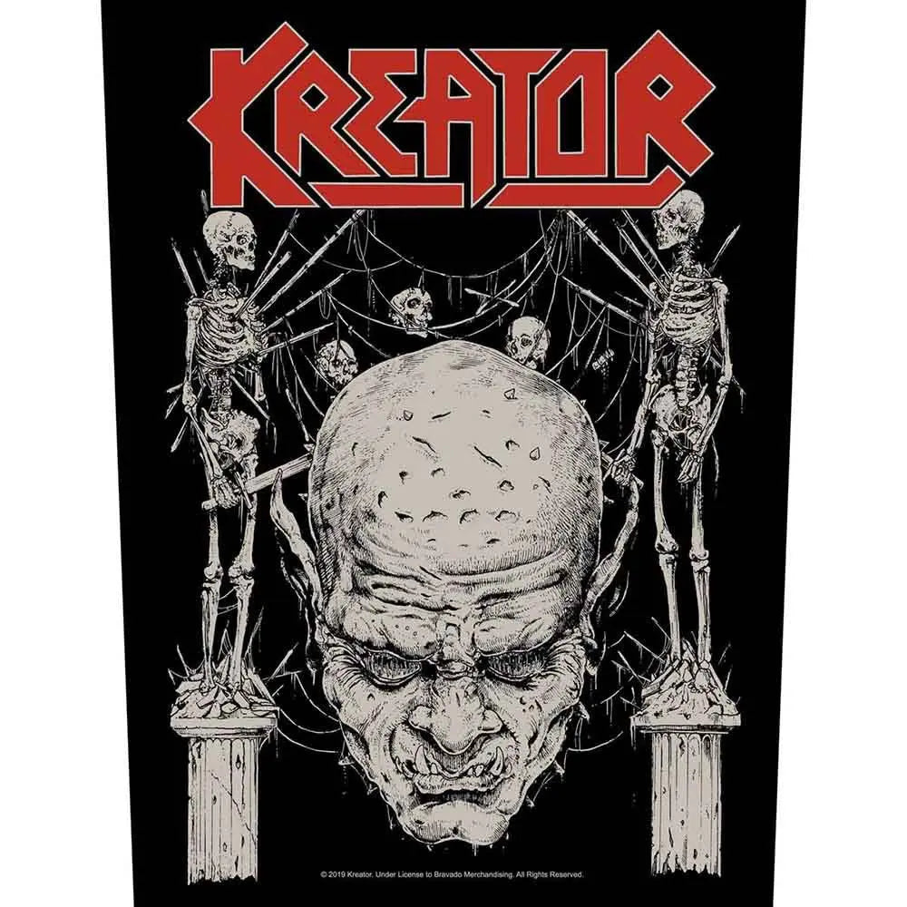 Official Kreator Patch - Skull & Skeletons (Sew On) | Twisted NZ ...