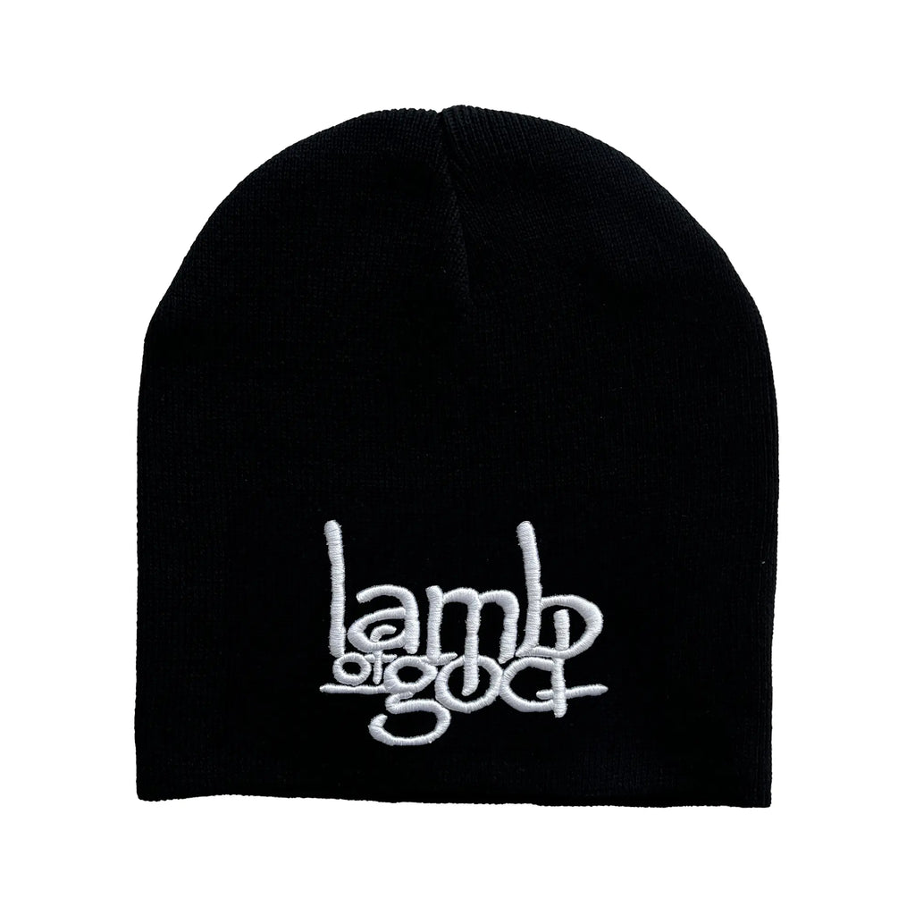 Official Lamb of god - Logo - Black Beanie | Twisted NZ – Twisted Thread