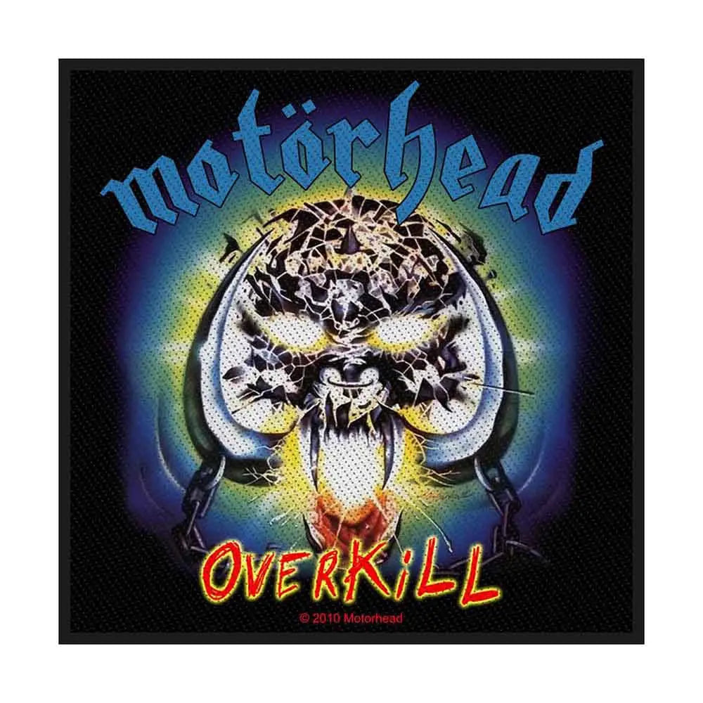 Official Motorhead Patch -Overkill (Sew On) | Twisted NZ – Twisted Thread