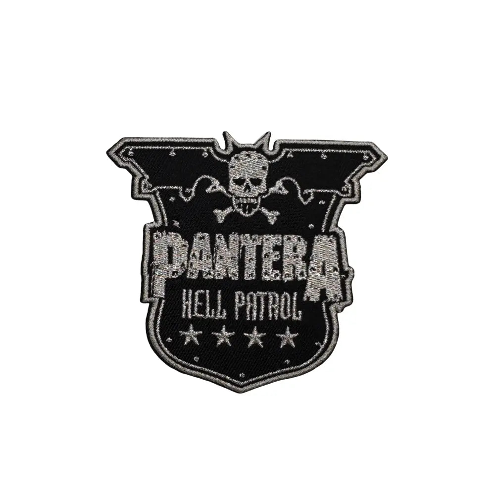 Official Pantera Patch - Hell Patrol (Iron On) | Twisted NZ – Twisted ...