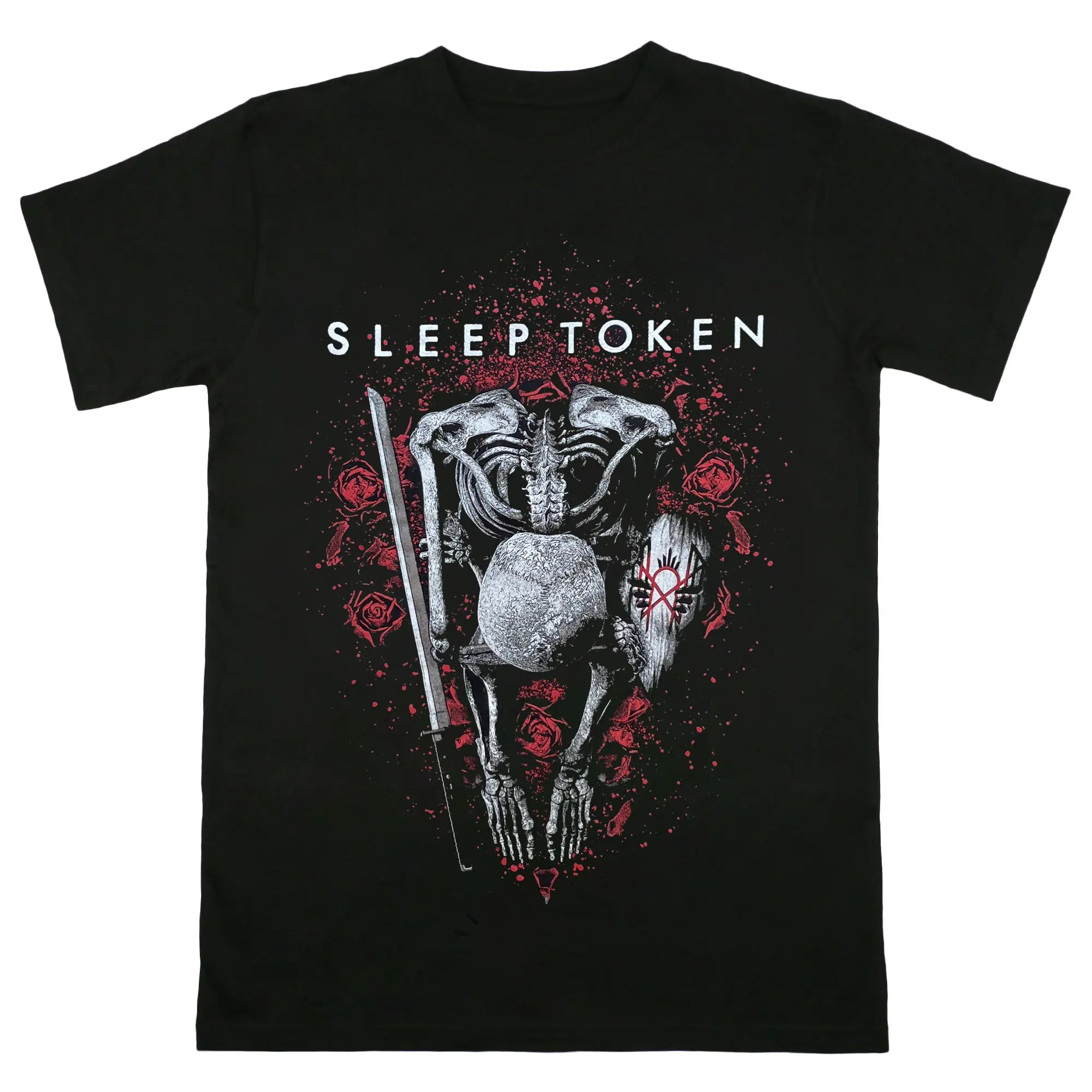 Sleep Token - Skeleton - Black T-Shirt | Twisted Thread NZ