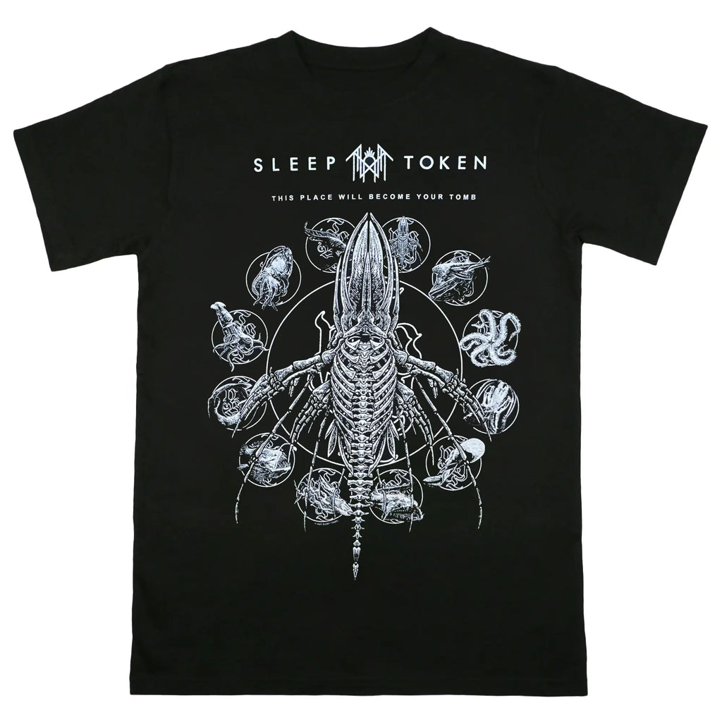 Official Sleep Token - Tomb - Black T-Shirt | Twisted NZ – Twisted Thread