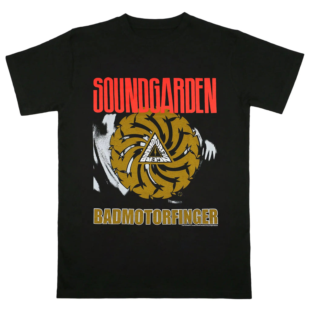 Official Soundgarden - Badmotorfinger - Black T-Shirt | Twisted NZ ...