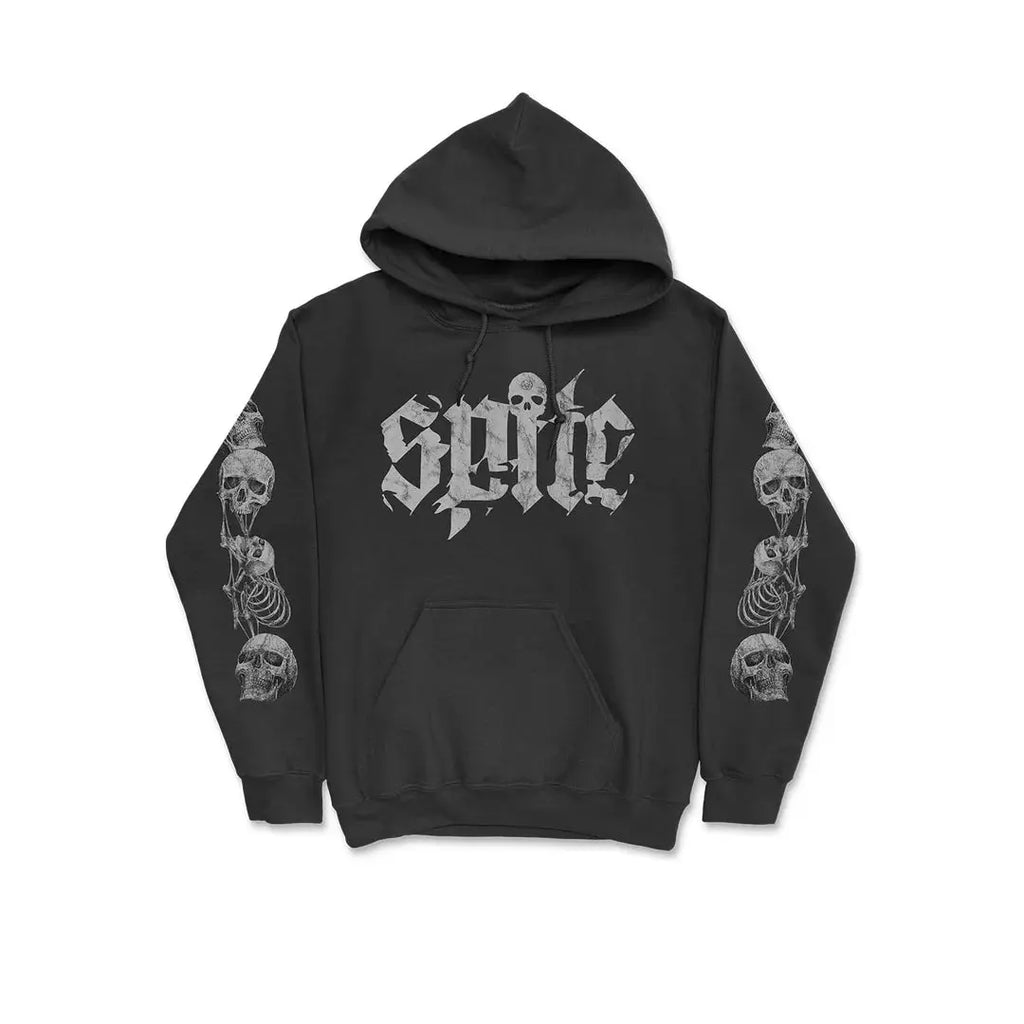 Official Spite - Skull Pullover - Black Hoodie w/Back Print | Twisted ...