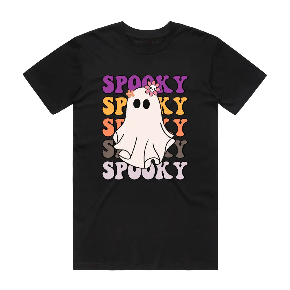 Spooky Cute Ghost - Halloween Tee | Backyard Tees NZ – Twisted Thread