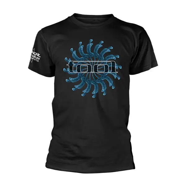 Official TOOL - X Spectre Spiral (Blue) - Black T-Shirt | Twisted NZ ...