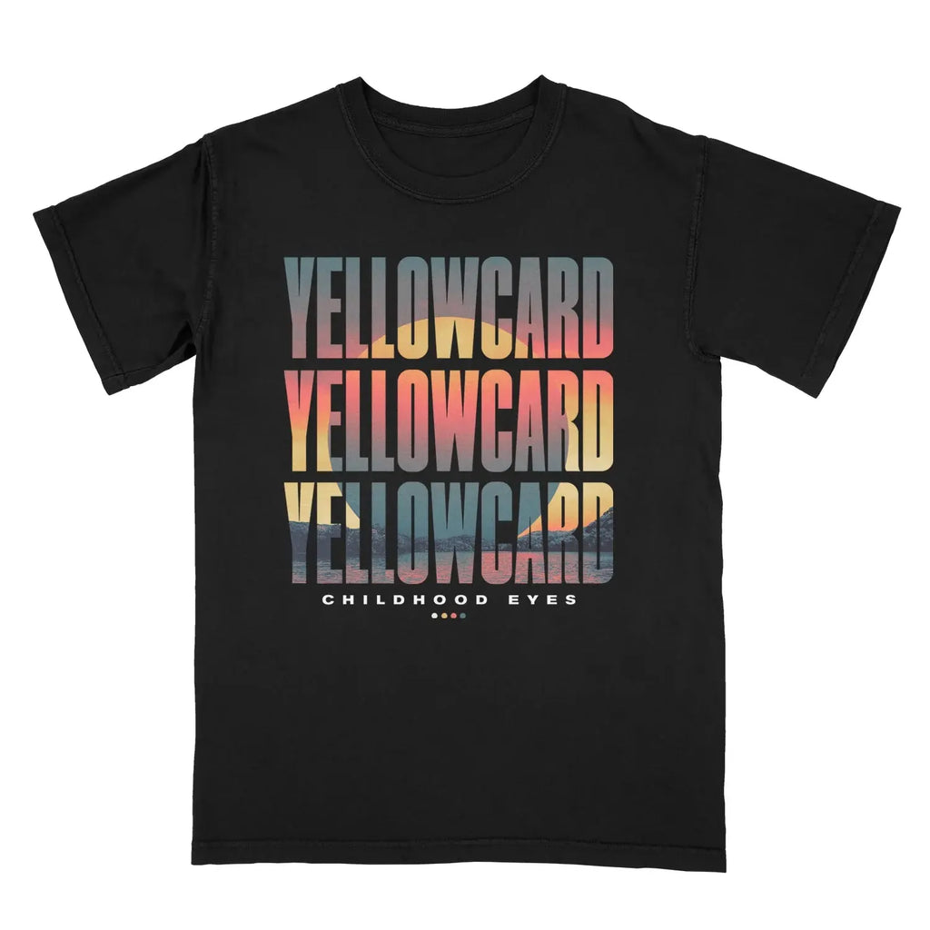Official Yellowcard - Sunset - Black Tshirt | Twisted NZ – Twisted Thread