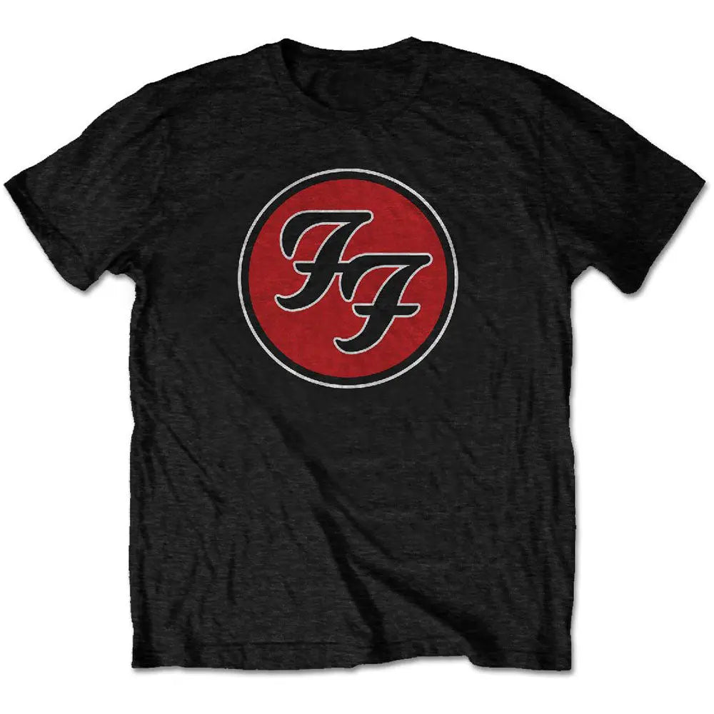 Official Foo Fighters - Classic Logo - Black T-Shirt | Twisted NZ ...
