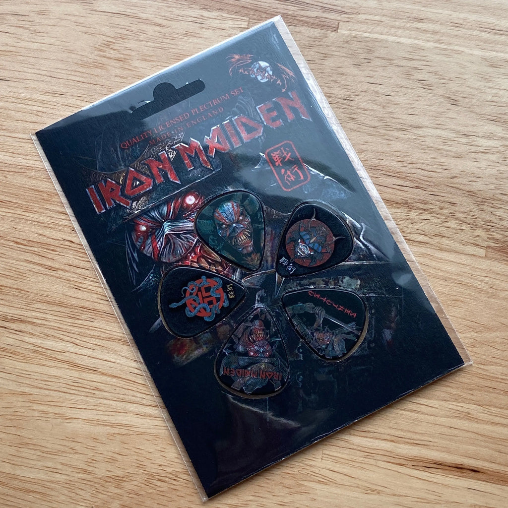 Iron Maiden - Senjutsu - Guitar Pick Set | Twisted Thread NZ