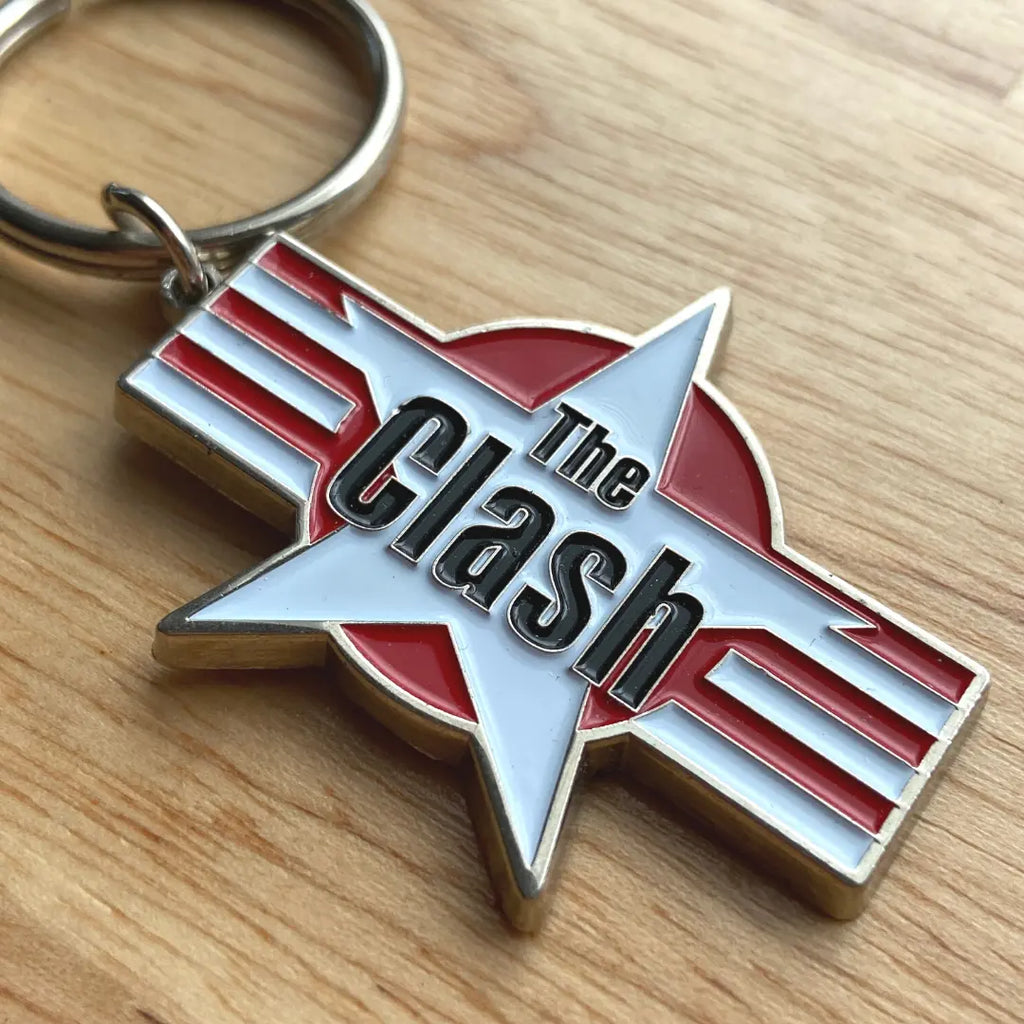 The Clash - Star - Keychain | Twisted Thread NZ
